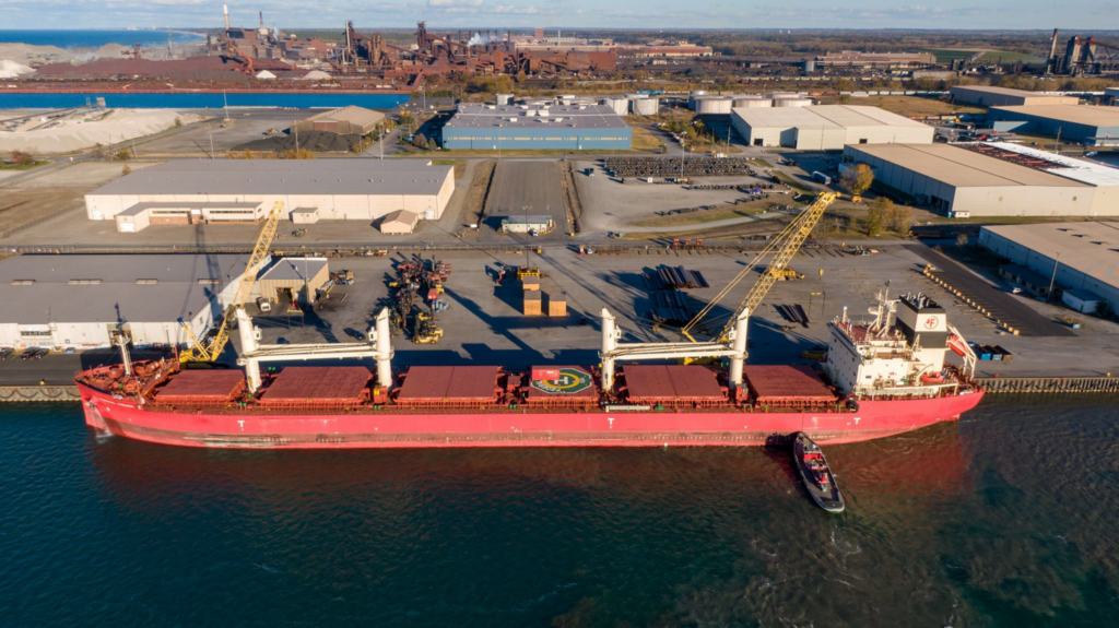 New ocean vessel ‘Federal Indiana’ makes first call to Indiana - Ports ...