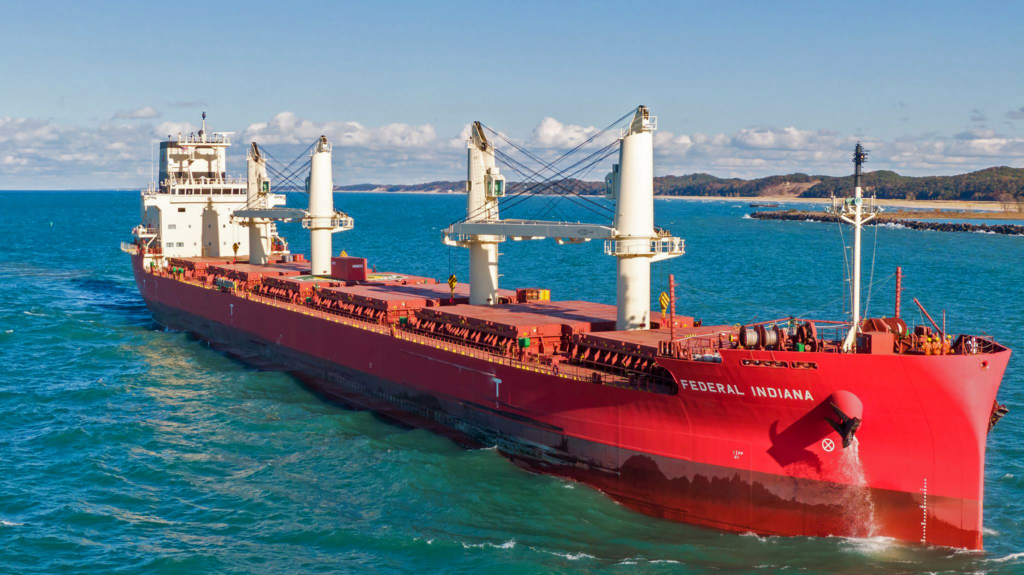New ocean vessel ‘Federal Indiana’ makes first call to Indiana - Ports ...