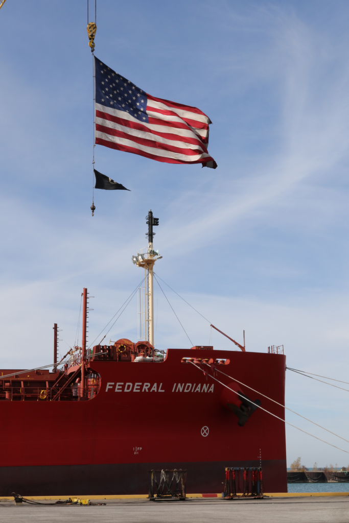 New ocean vessel ‘Federal Indiana’ makes first call to Indiana - Ports ...